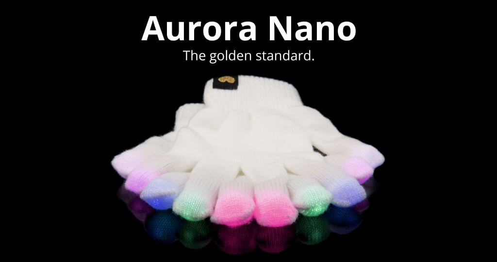 Rechargeable Aurora LED Glove Set V2 – LEDGloves.com